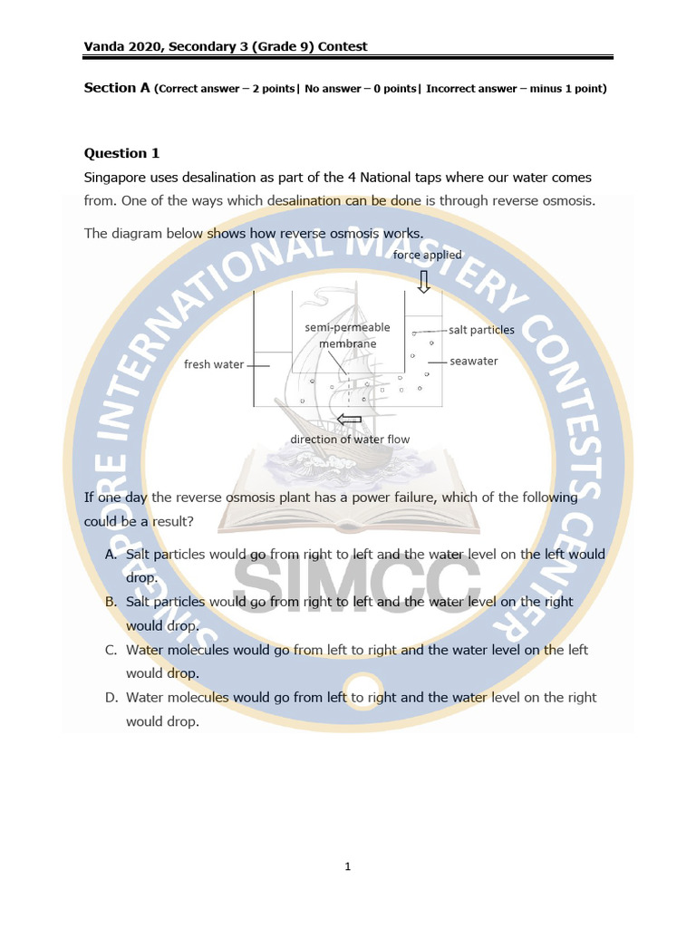 Vanda 2020 Grade 9 + AK | PDF | Lever | Chemistry