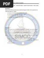 Sasmo 2023 G11 Practice Paper | PDF