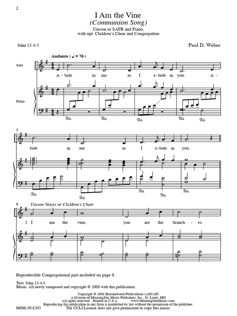 I Am The Vine | PDF | Copyright Law | Business Law