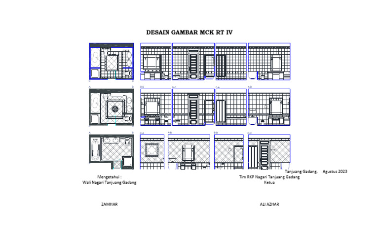 Desain Gambar MCK RT IV | PDF