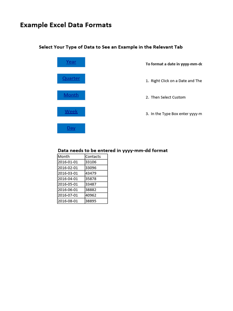 Example Forecast Data | PDF
