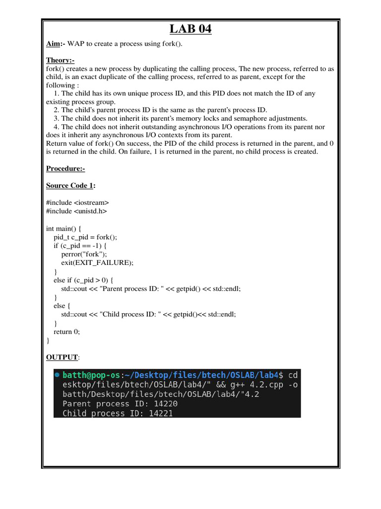 Lab 4 Os Pdf Concurrency Computer Science Software Development 3970