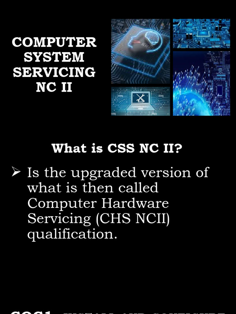 Computer System Servicing NC II | PDF
