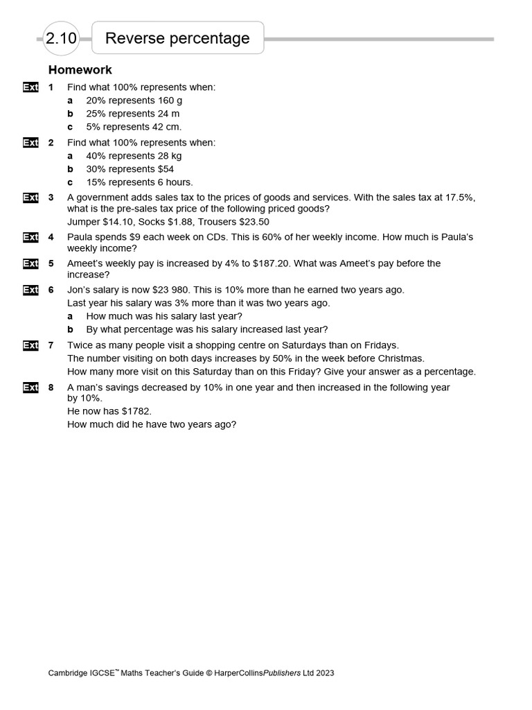Homework 2.10 | PDF