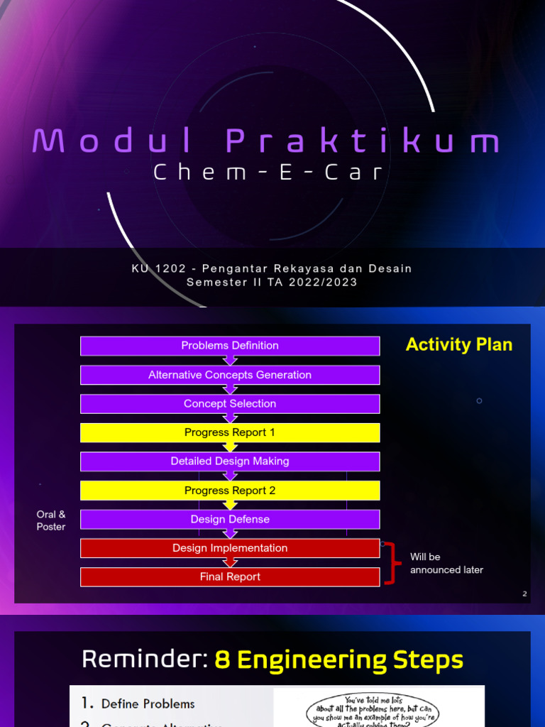 Modul Chem E Car | PDF