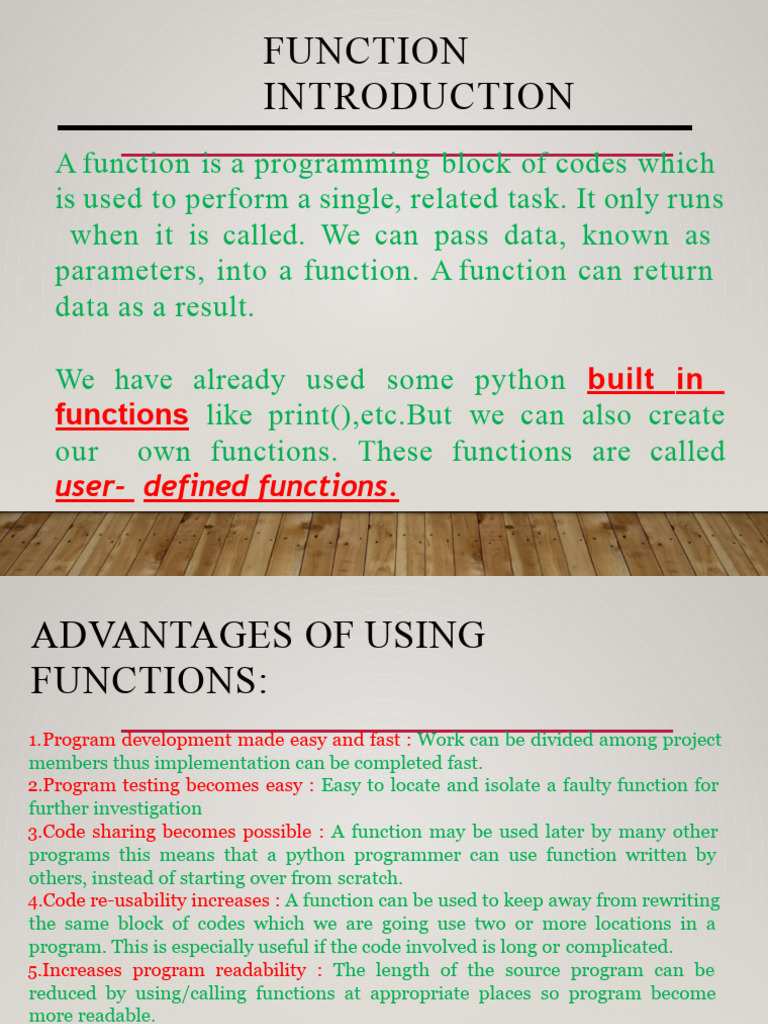 Functions | PDF | Parameter (Computer Programming) | Anonymous Function