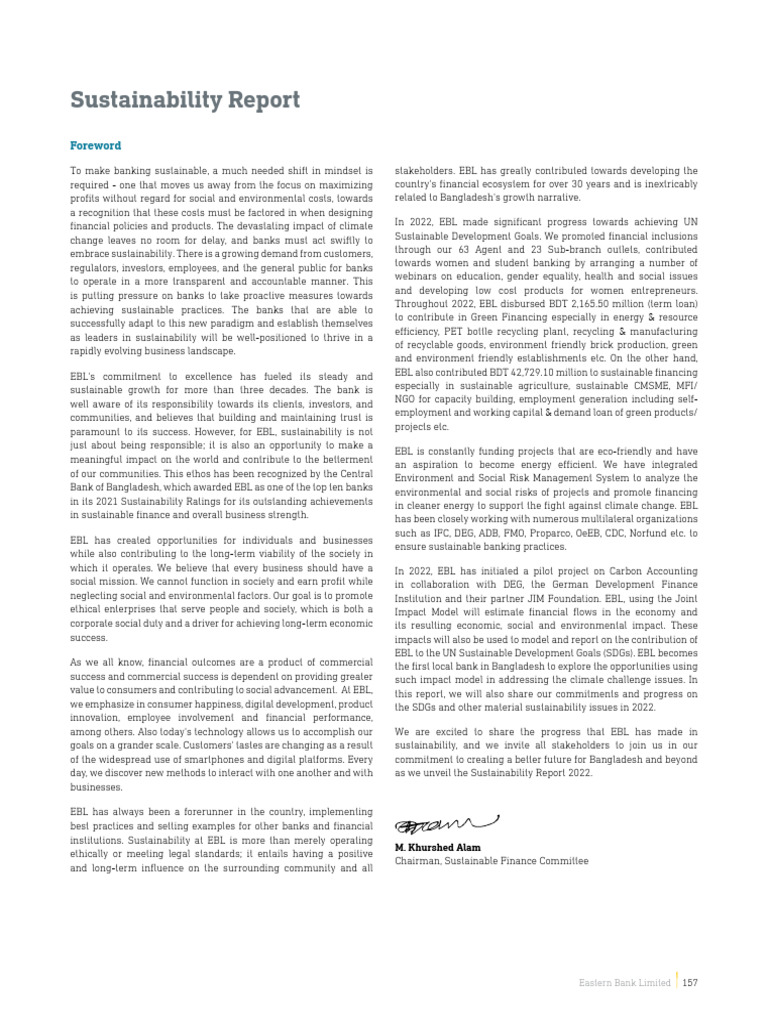 20 Sustainability Report | PDF | Sustainability | Corporate Social Responsibility