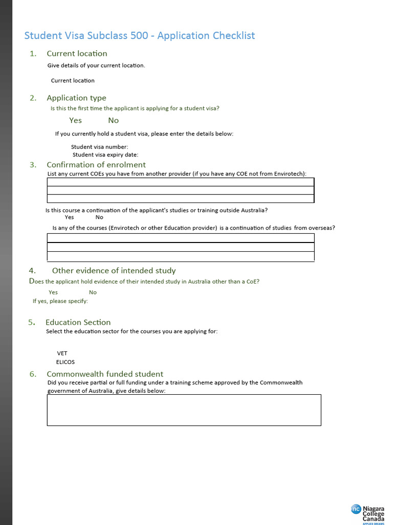 Australia Student Visa Subclass 500 Guide Pdf Passport Travel Visa