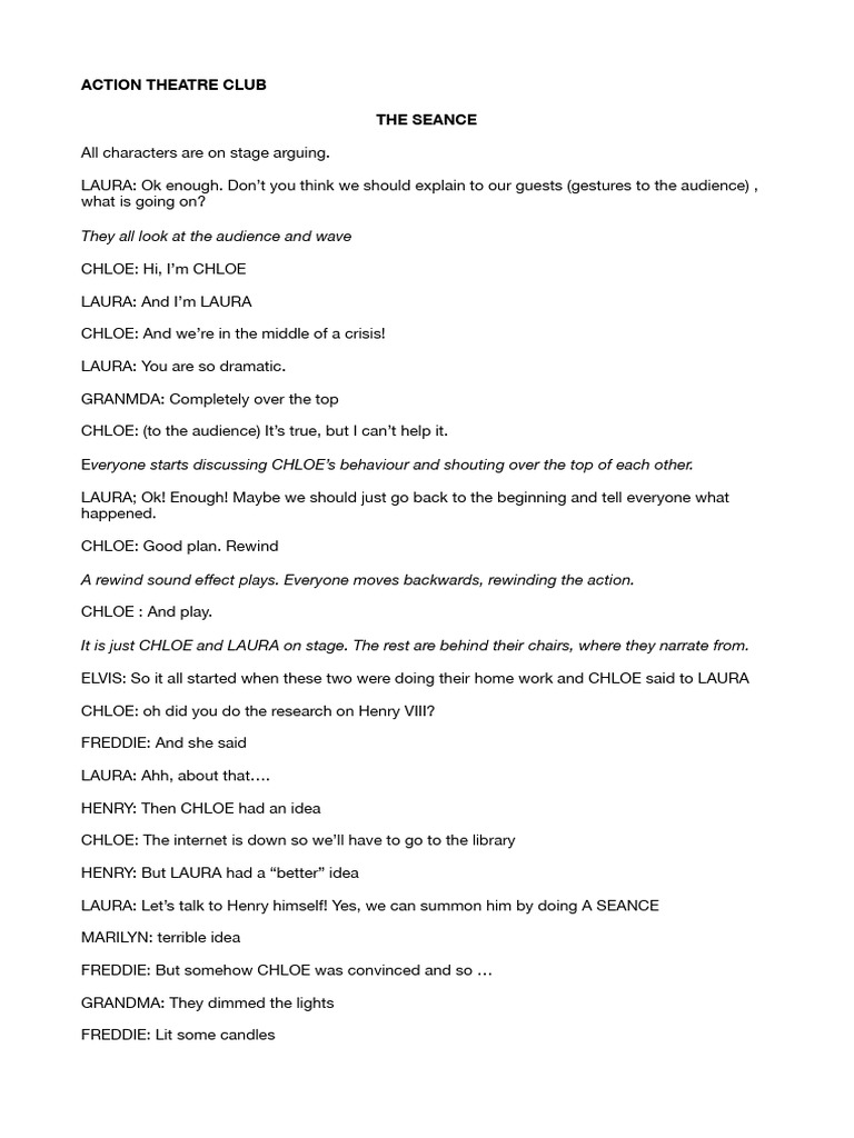 Script For Young People | PDF | Elvis Presley