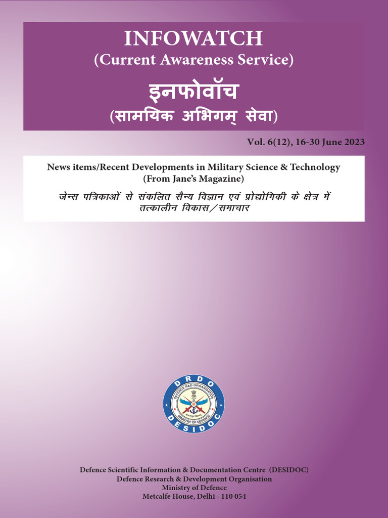 I - Infowatch 16-30 Jun 2023 | PDF | Unmanned Combat Aerial Vehicle | Lockheed C 130 Hercules