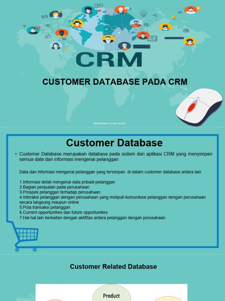 Materi Customer Database CRM | PDF