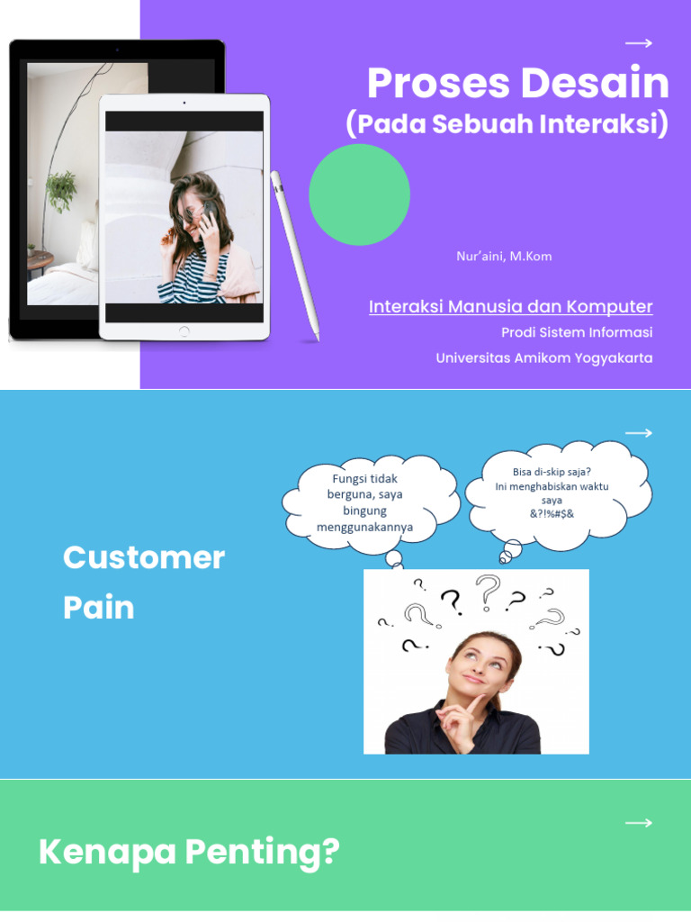 6. Proses Desain (Pada Sebuah Interaksi) | PDF