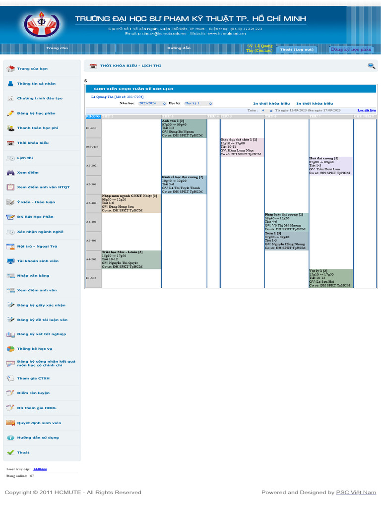 UTE Portal HCMC University of Technology and Education | PDF