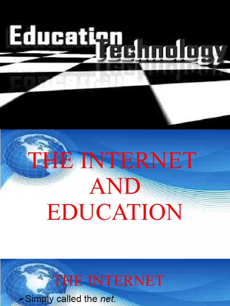 Education and Internet | PDF | Internet | Learning