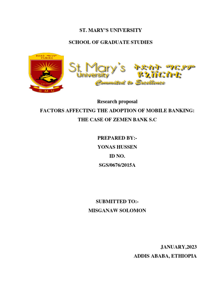 Third Attempt, Full Research Proposal | PDF | Sampling (Statistics) | Mobile Phones