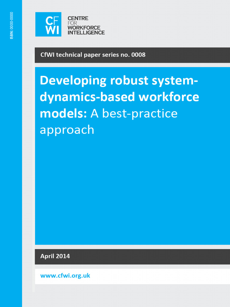 Cfwi 2014 Technical Paper No 8 - BP To Developing SD Based WF Models | PDF | Simulation | Policy