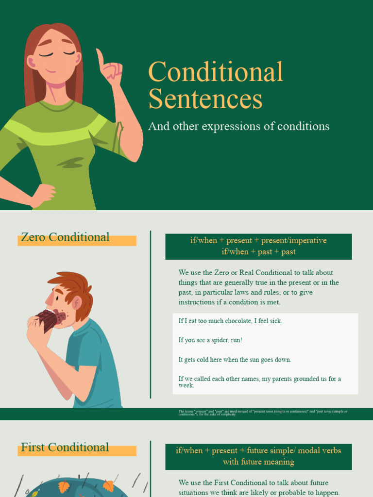 Conditional Sentences | PDF | Syntax | Semantic Units