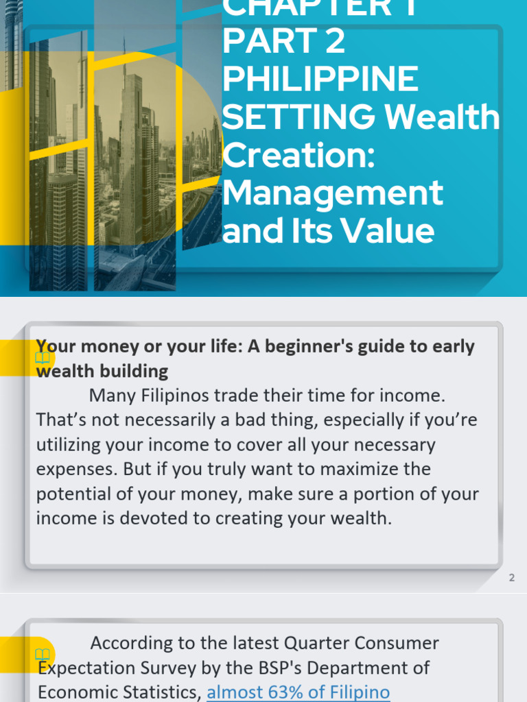 Chapter 1 Part 2 Wealth Creation Management and Its Value-2 | PDF