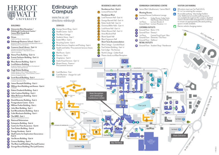 Edinburgh Campus Map | PDF