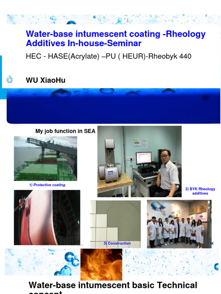 Water-Base Intumescent Coating - For Customer | PDF | Polymers ...