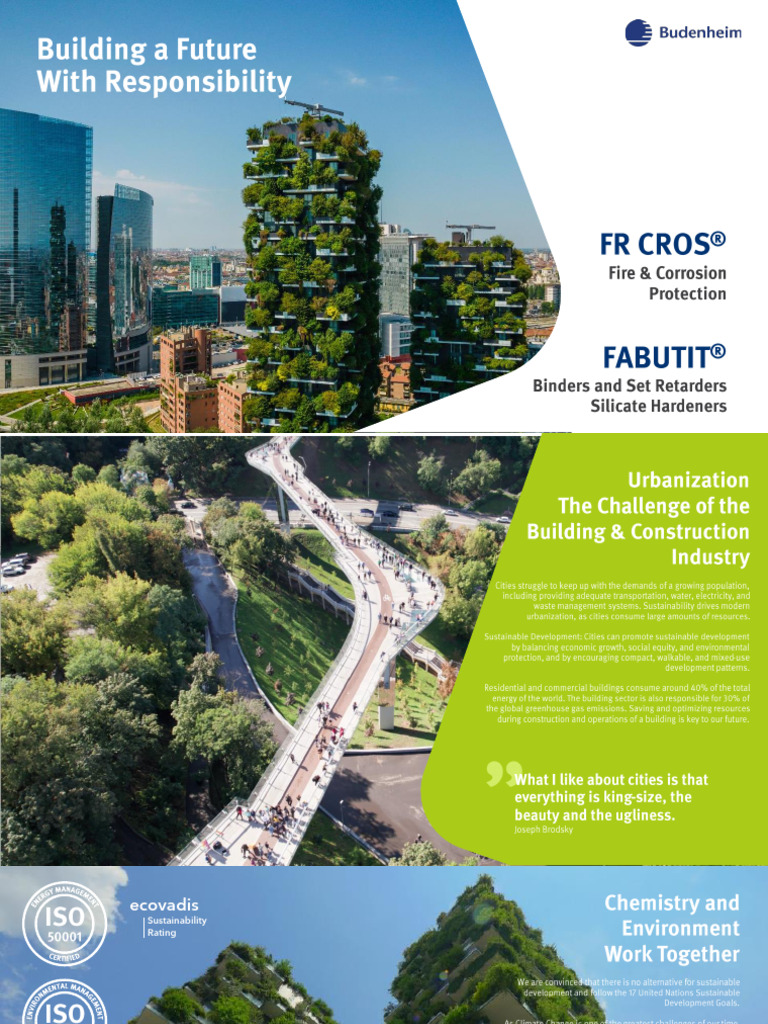 Budenheim - Building &construction (Brochure) | PDF