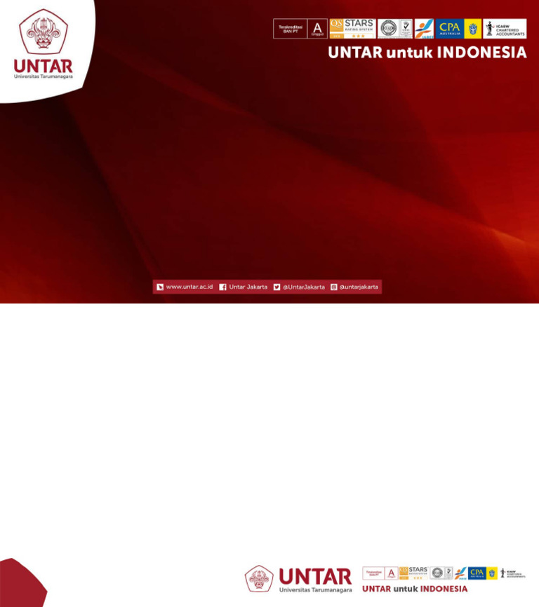 Template PPT UNTAR | PDF