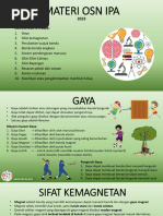 Kumpulan Rangkuman Materi Osn IPA SD 2024: Written By: Betavia Kusindrastuti | PDF