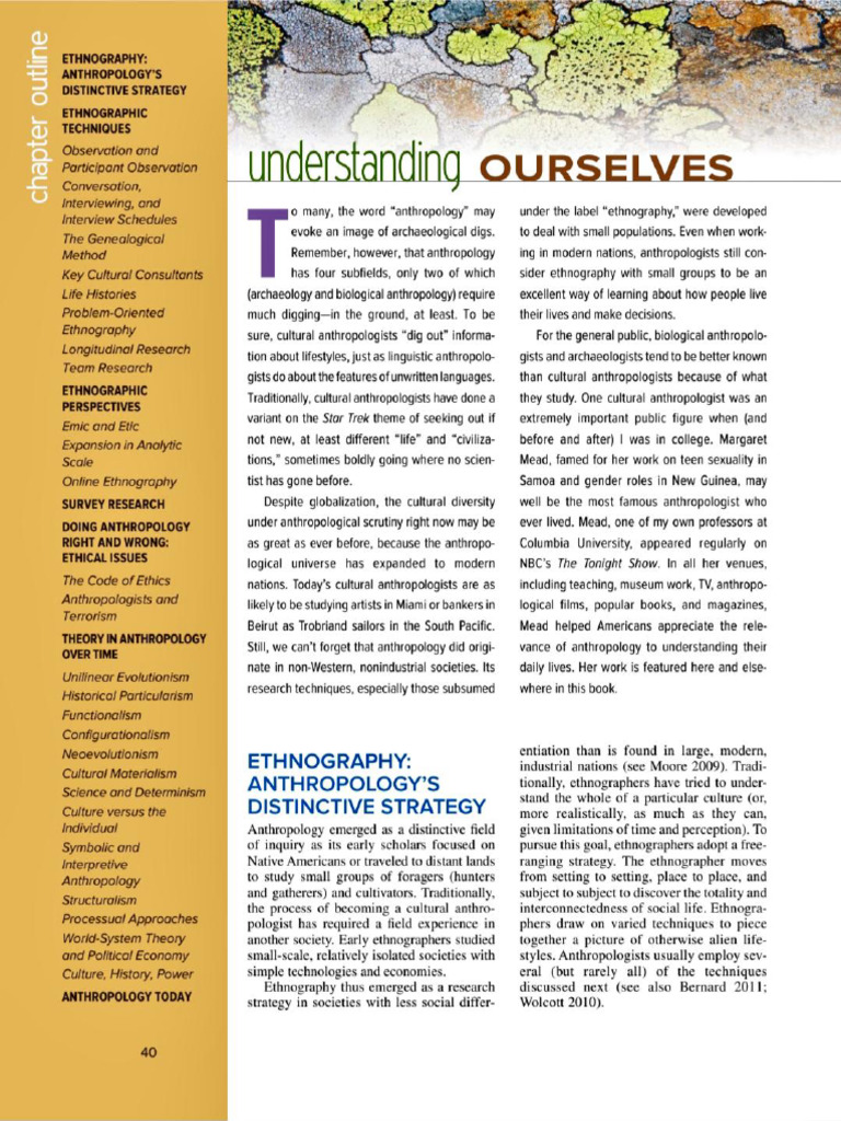 Kottak Antrop Chapter 3 | PDF