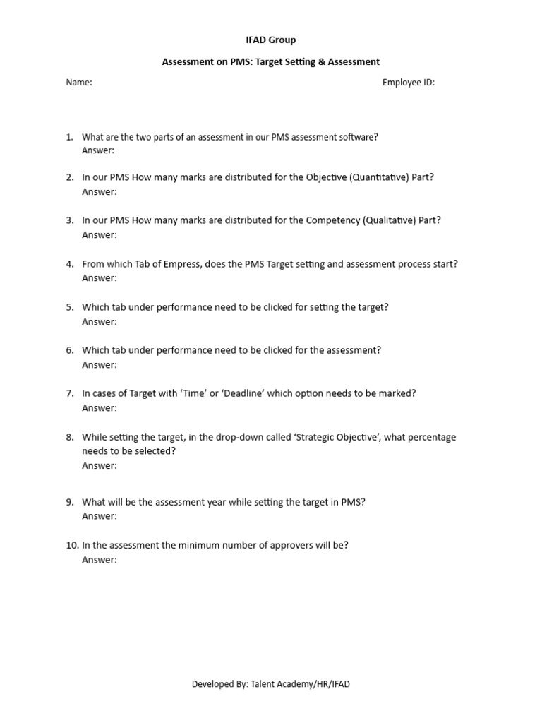 PMS Question | PDF
