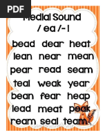 CVC Words with Medial Vowels Guide | PDF