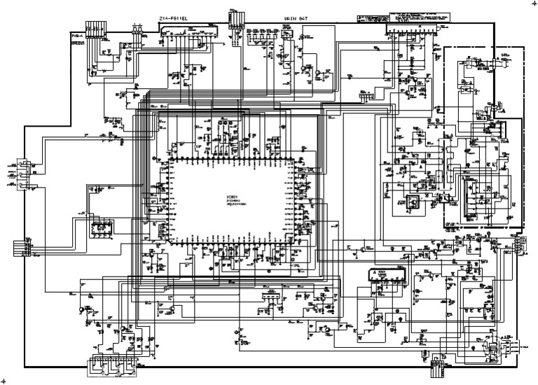 Sharp Chassis Ga7 21a-Fg11el SCH | PDF