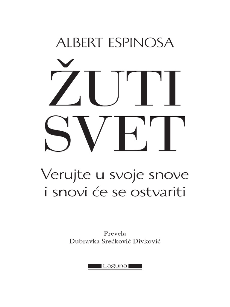 Zuti Svet | PDF