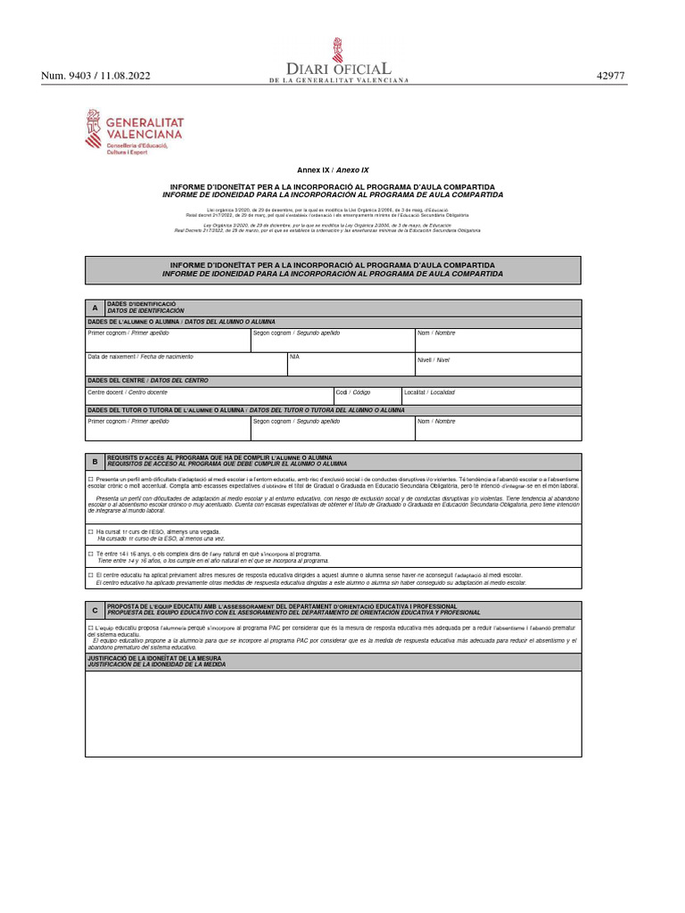 Annex SECUNDARIA IX BILINGUE-2 | PDF