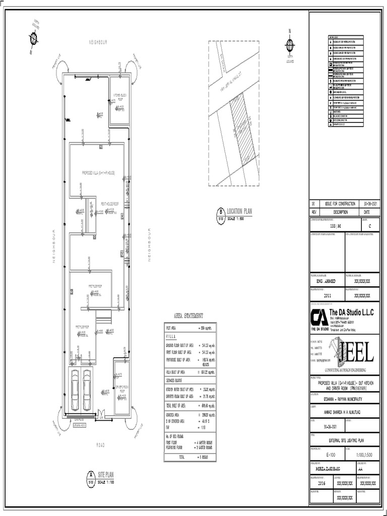 E-100 External Site Lighting Plan | PDF