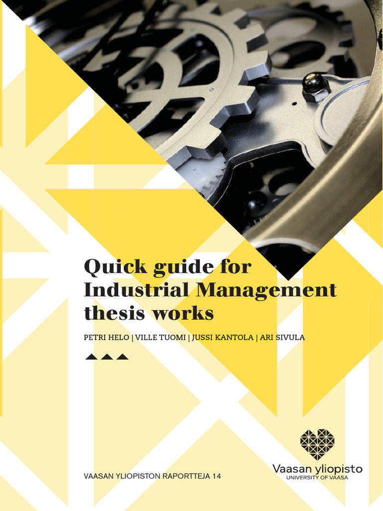 Quick Guide For Industrial Management | PDF | Survey Methodology ...