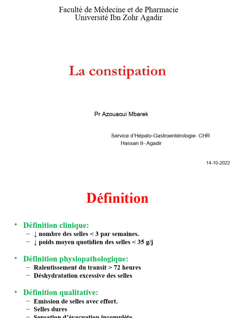 Constipation | PDF | Constipation | Rectum