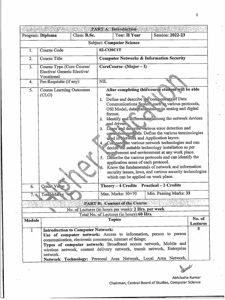 Computer Science Major 0001 Pdf 
