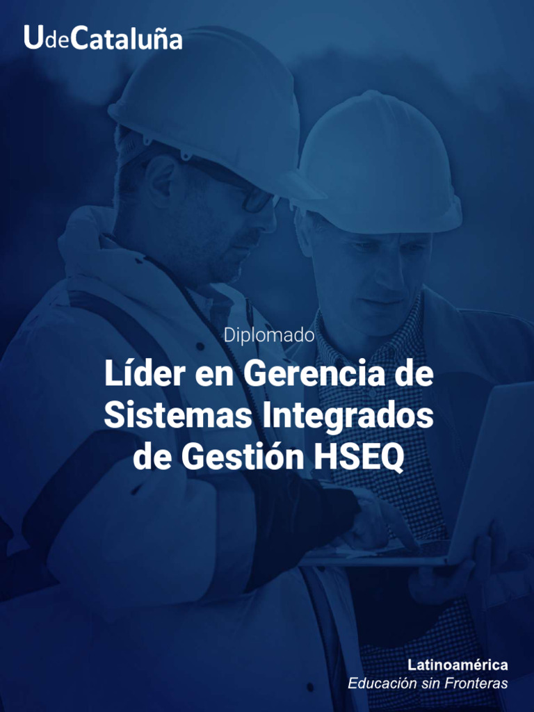 Diplomado Líder En Gerencia De Sistemas Integrados De Gestión Hseq