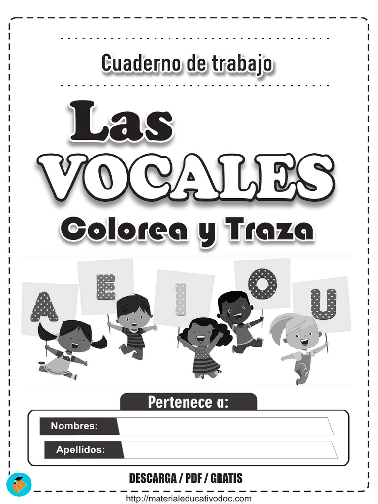 Las Vocales para Trazar | PDF