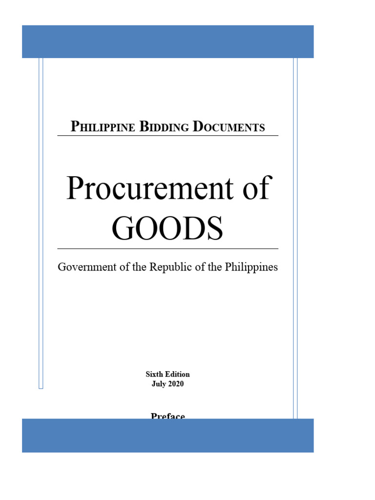 PBD Goods 6th Edition | PDF | Procurement | Economies