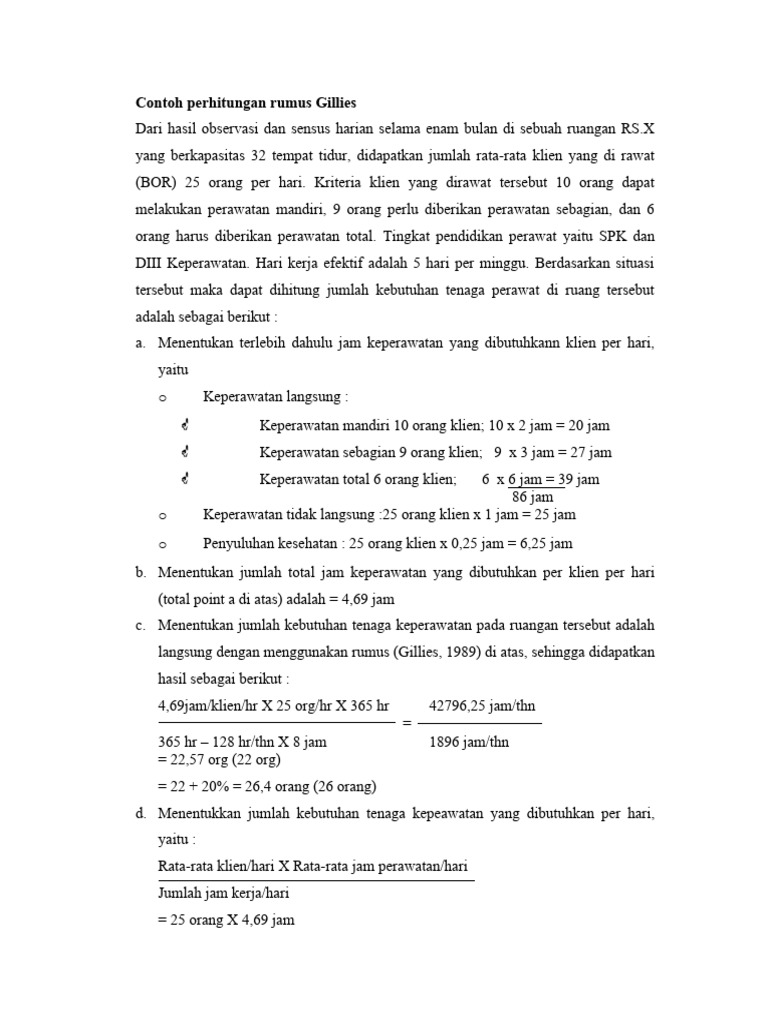 Contoh Perhitungan Rumus Gillies | PDF | Metode & Bahan Ajar ...