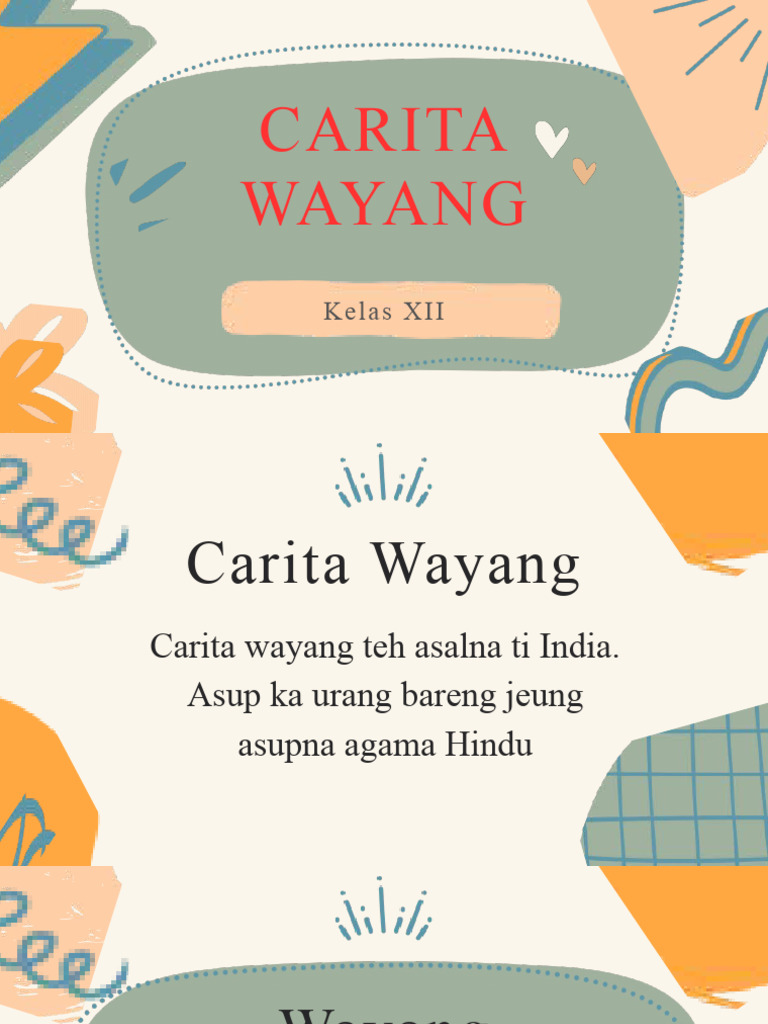 Carita Wayang | PDF