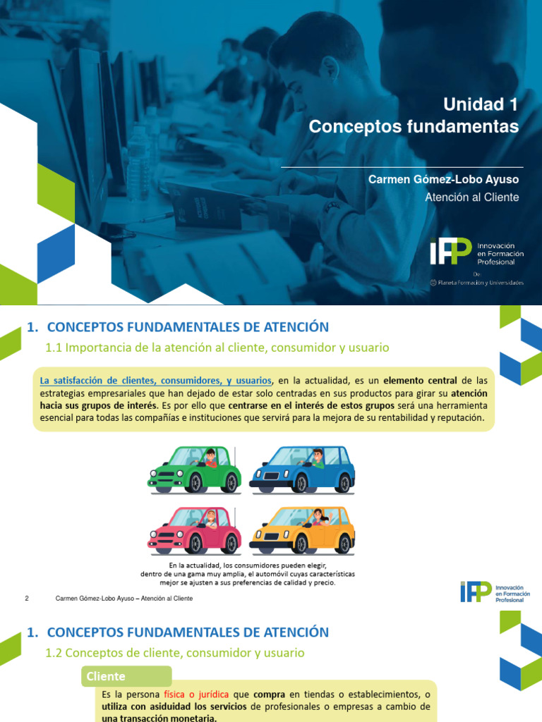 Unidad 1 Concepto Fundamentales MK | PDF | Marketing | Servicio al Cliente