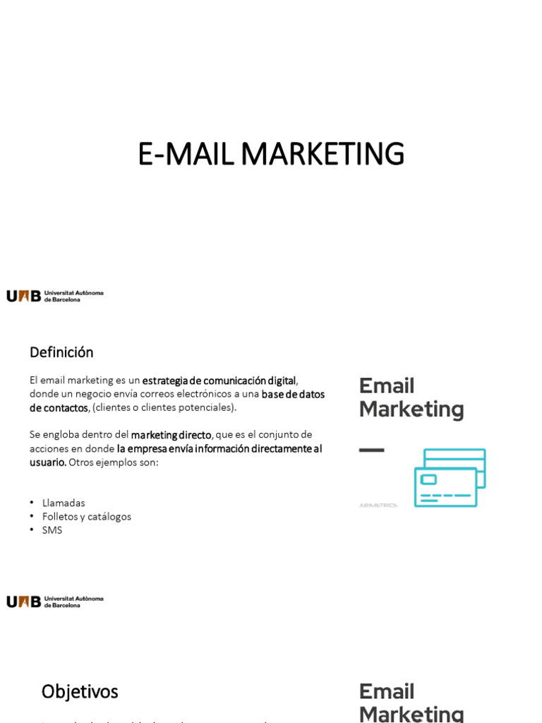 7.-Email Marketing | PDF | Marketing | Business