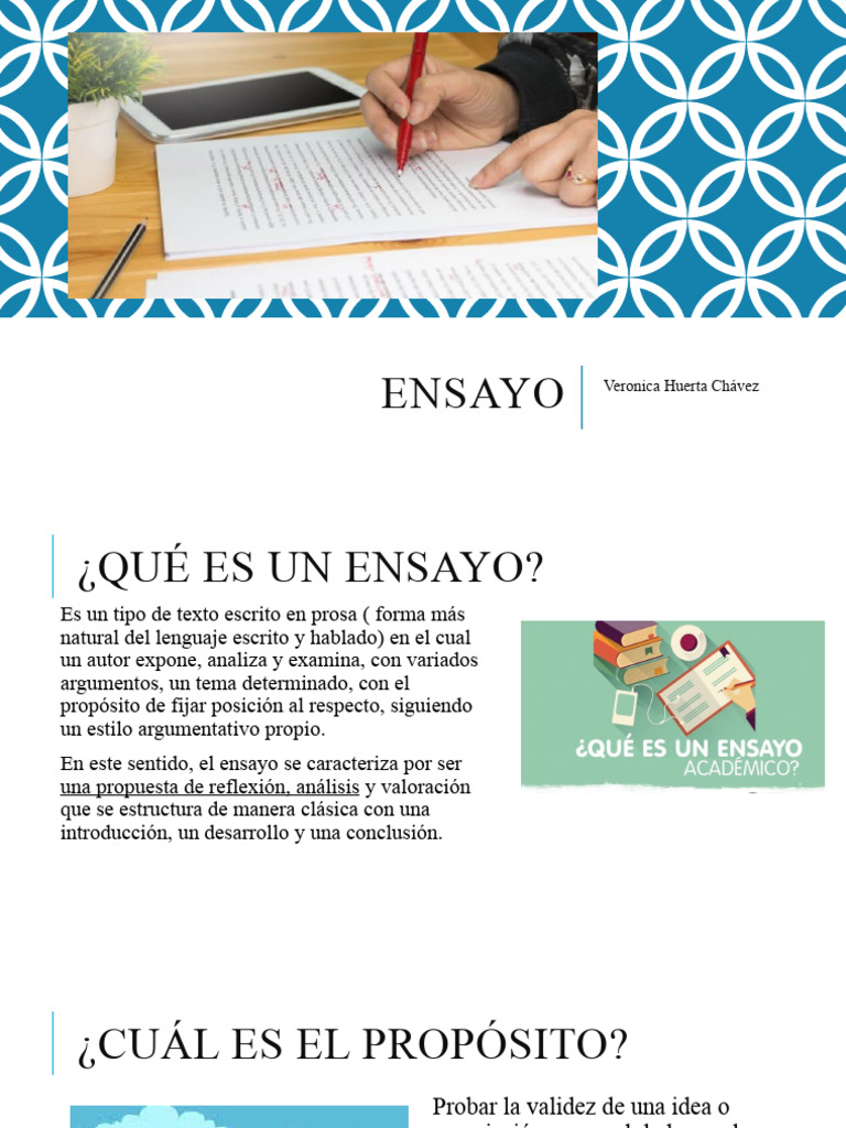 Como Redactar Un Ensayo Academico | PDF | Ensayos | Análisis