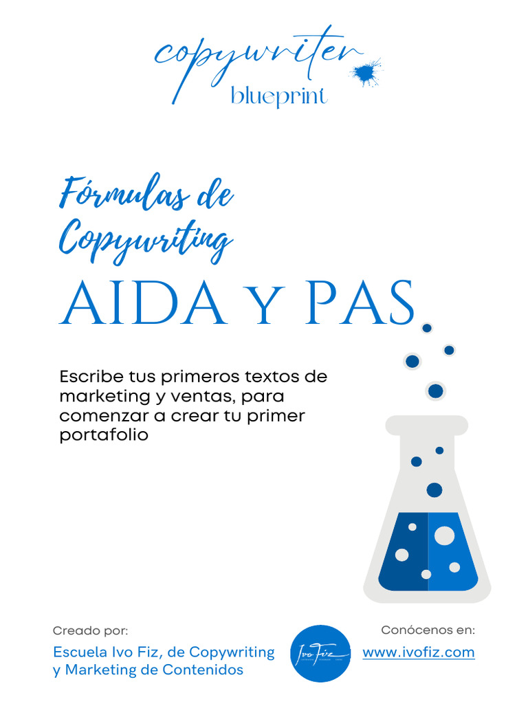 Copywriter Blueprint Ebook 2 Fórmulas AIDA y PAS | PDF | Redaccion ...