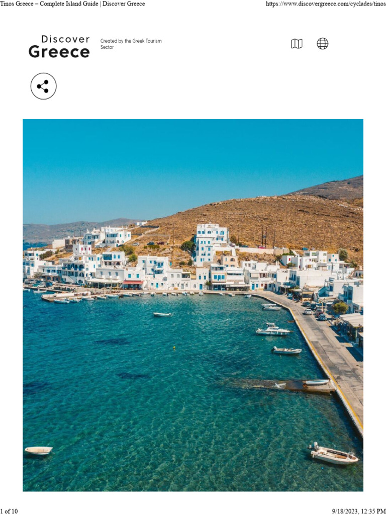 Tinos: Your Cyclades Island Guide | PDF