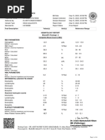 CT Scan Result Sample Template | PDF | Radiology | Ct Scan