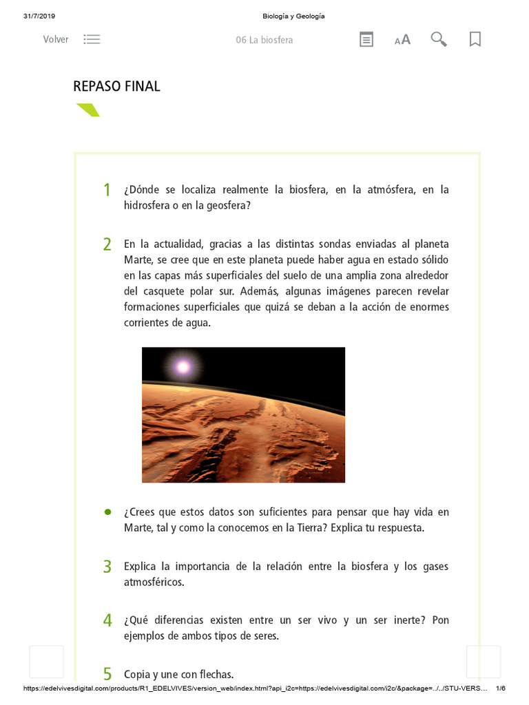 U6.10.repaso Final | PDF | Biología Celular) | Organismos
