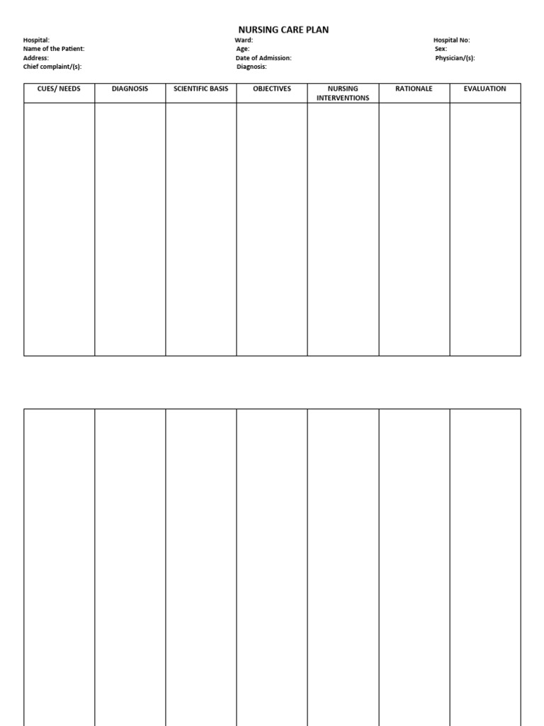 A4 NCP HTP DTR PT FDAR Discharge Plan Diagnostic Result | PDF | Medical ...